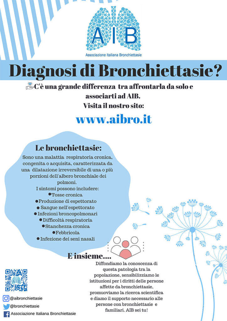 poster-aib - AIB - Associazione Italiana Bronchiettasie